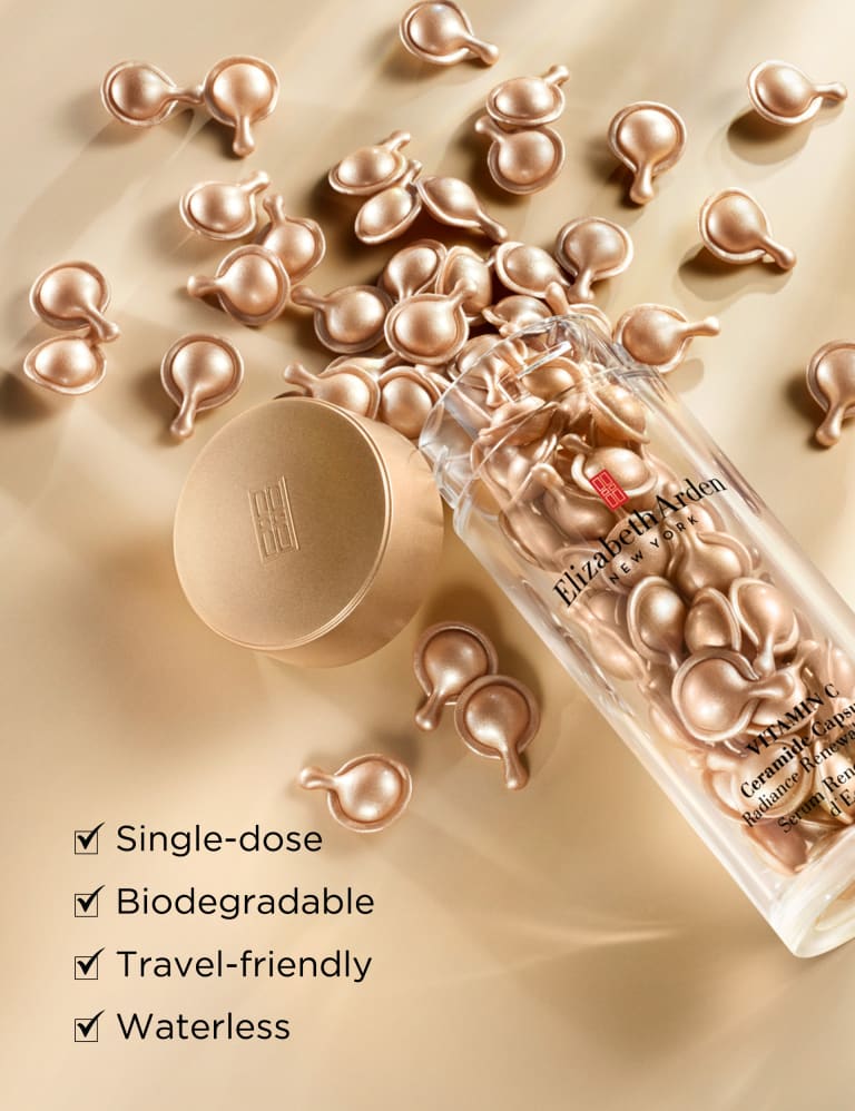 Vitamin C Ceramide Capsules Radiance Renewal Serum 60 Piece | Elizabeth ...