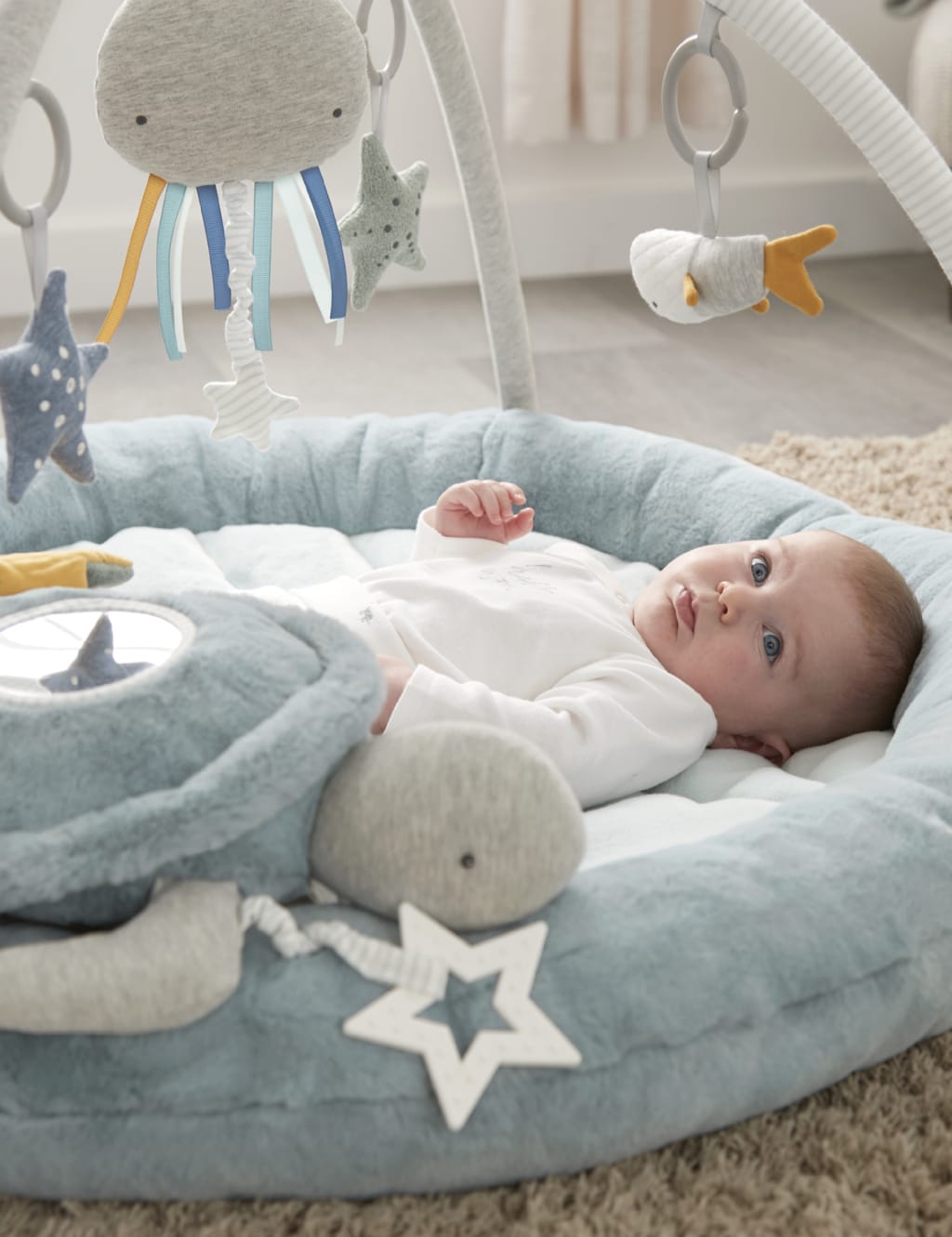 Welcome To The World Under the Sea Playmat & Gym | Mamas & Papas | M&S