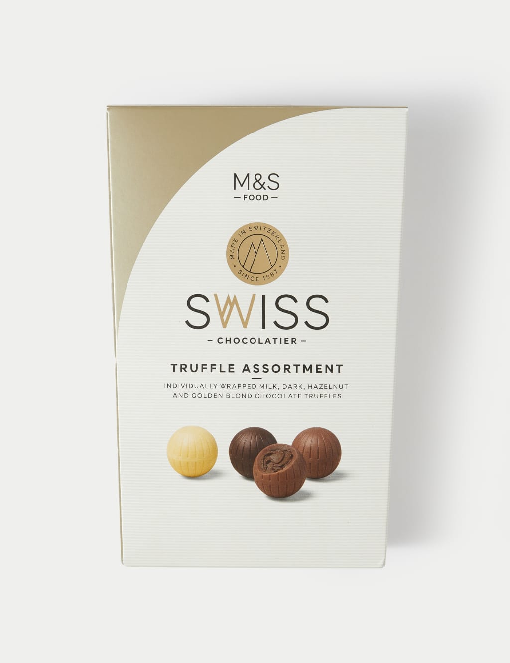 White Heart Orchid Ceramic & Swiss Truffles Bundle | M&S