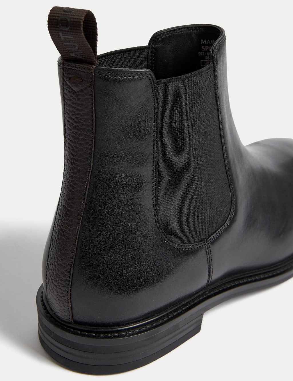 Wide Fit Leather Chelsea Boots | Autograph | M&S