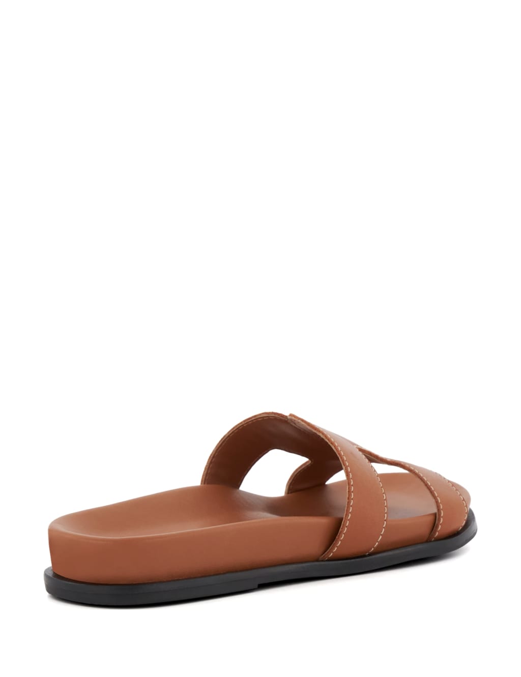 Wide Fit Leather Sliders | Dune London | M&S