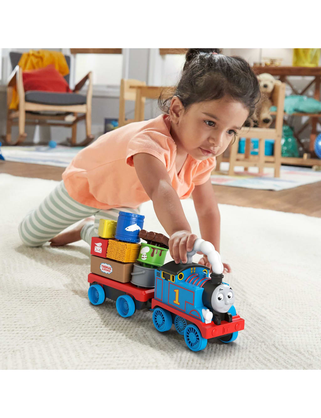 Wobble Cargo Stacker Train (2+ Yrs) | Thomas & Friends | M&S