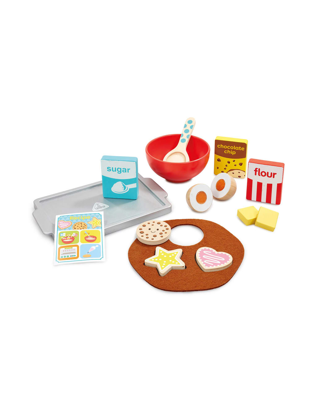 Wooden Cookie Baking Playset (3+ Yrs) | Early Learning Centre | M&S