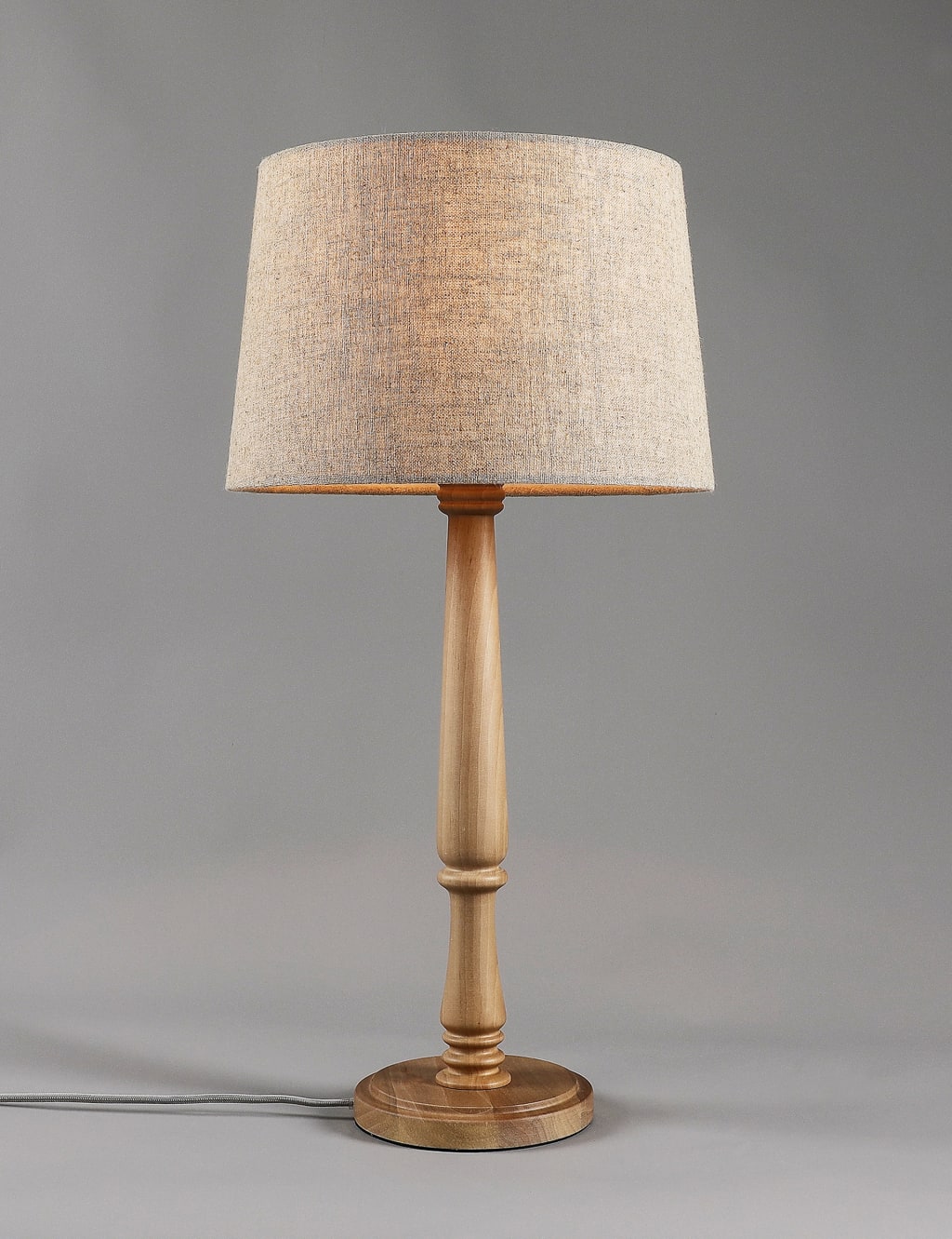 Wooden Table Lamp | M&S Collection | M&S