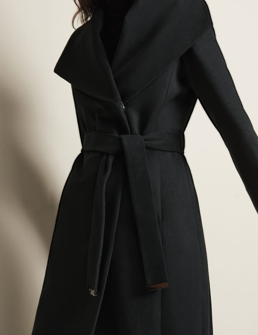 Wool Rich Belted Collared Wrap Coat | Phase Eight | M&S