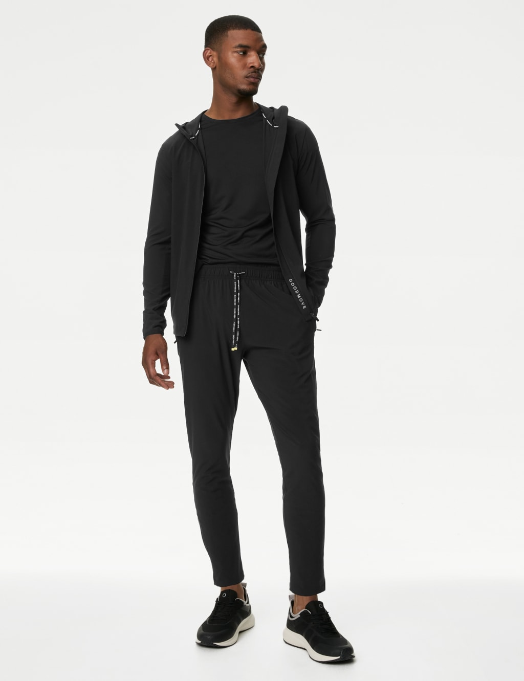 Zip Up Long Sleeve Hooded Jacket | Goodmove | M&S