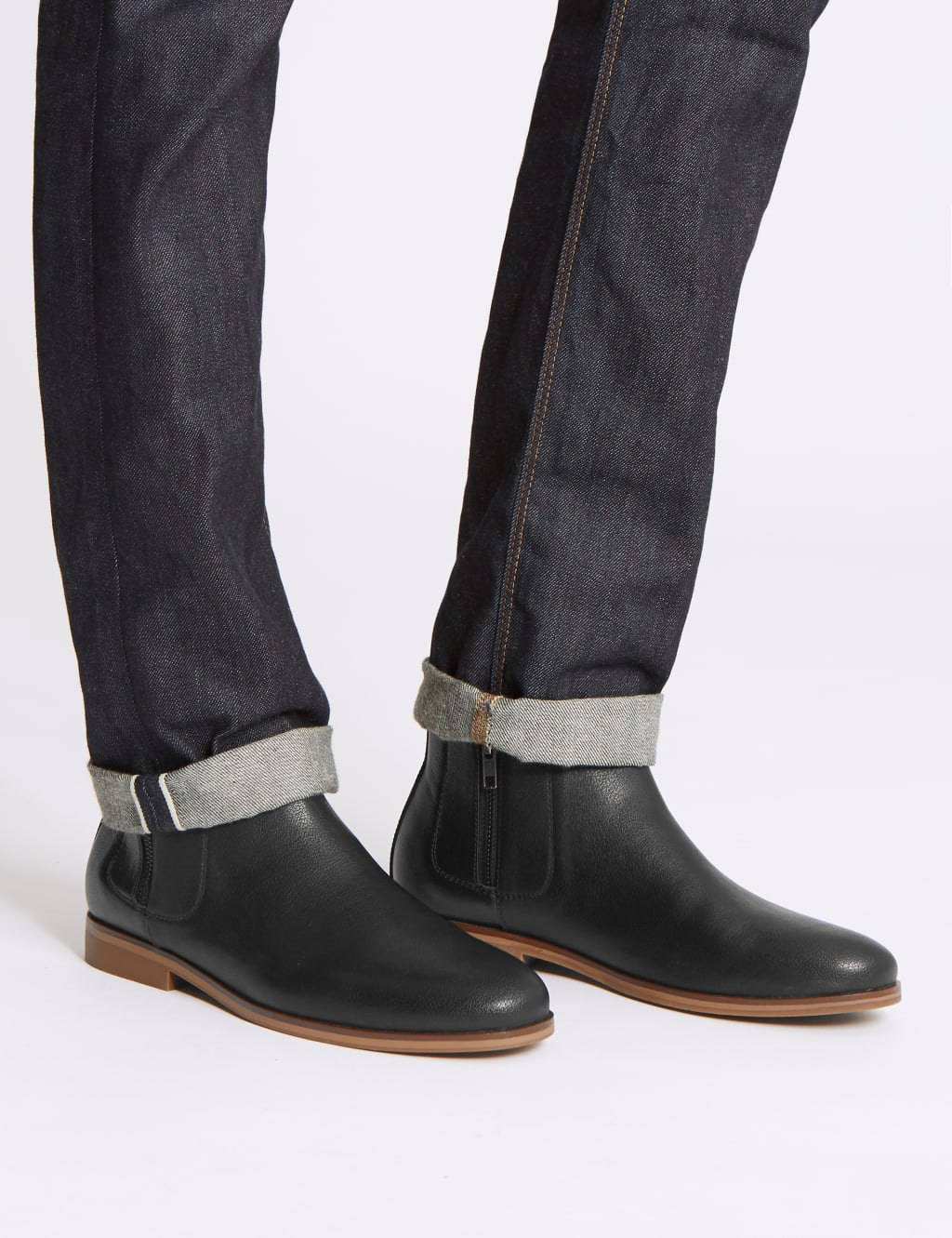 Zip-up Chelsea Boots | M&S Collection | M&S